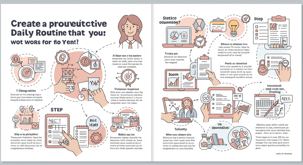 How To Create A Productive Daily Routine That Works For You Open Post